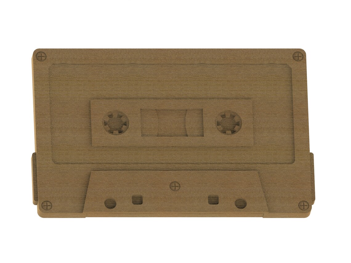 3D Cassette Tape and Records STL FILES for 3D CNC Carving - Etsy