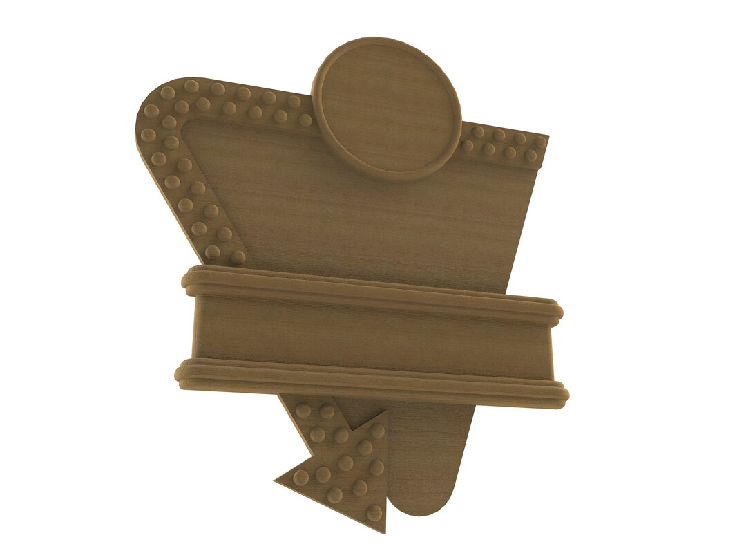 3D 50's Style Diner Signs STL FILES for 3D CNC Carving - Etsy