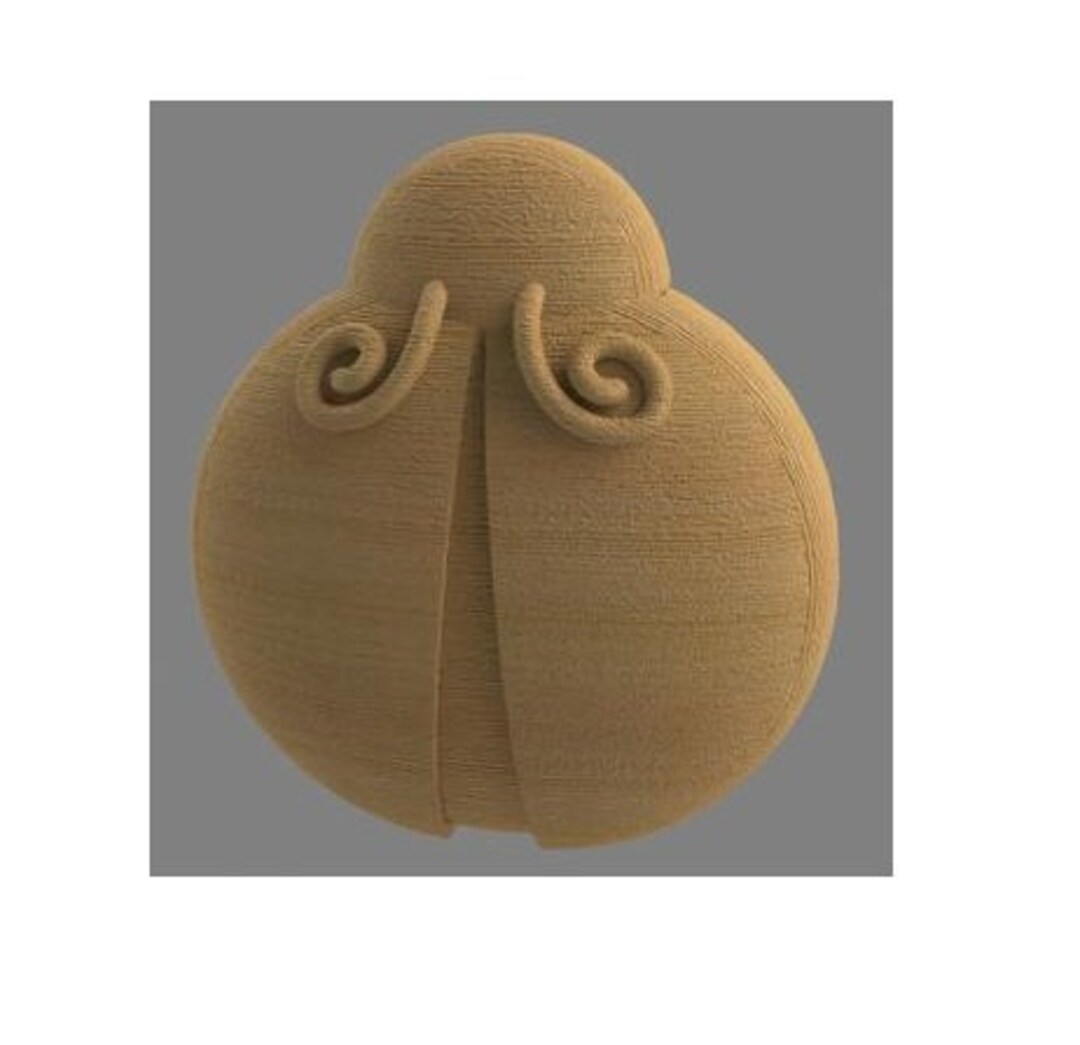 3D Ladybug STL FILE for 3D CNC Carving - Etsy