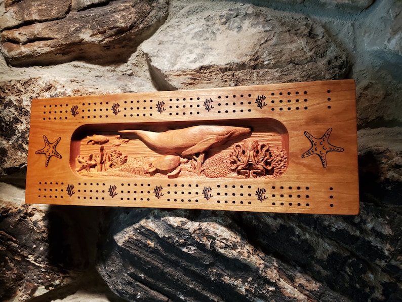Under the Sea Cribbage Board - Etsy