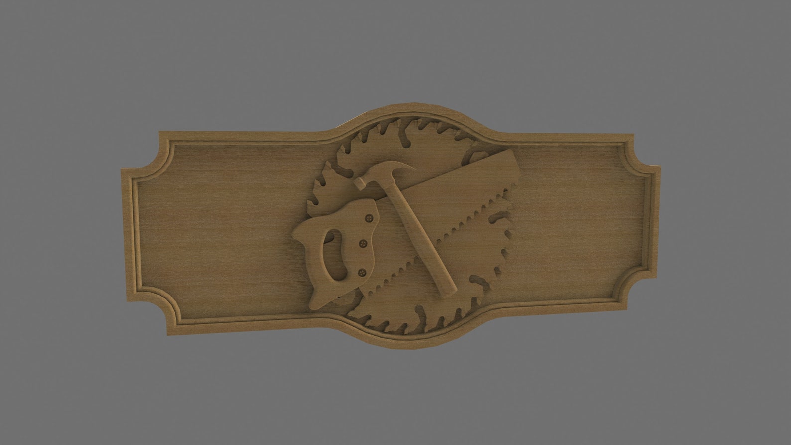 3D Work Shop Sign STL FILES for 3D CNC Carving - Etsy