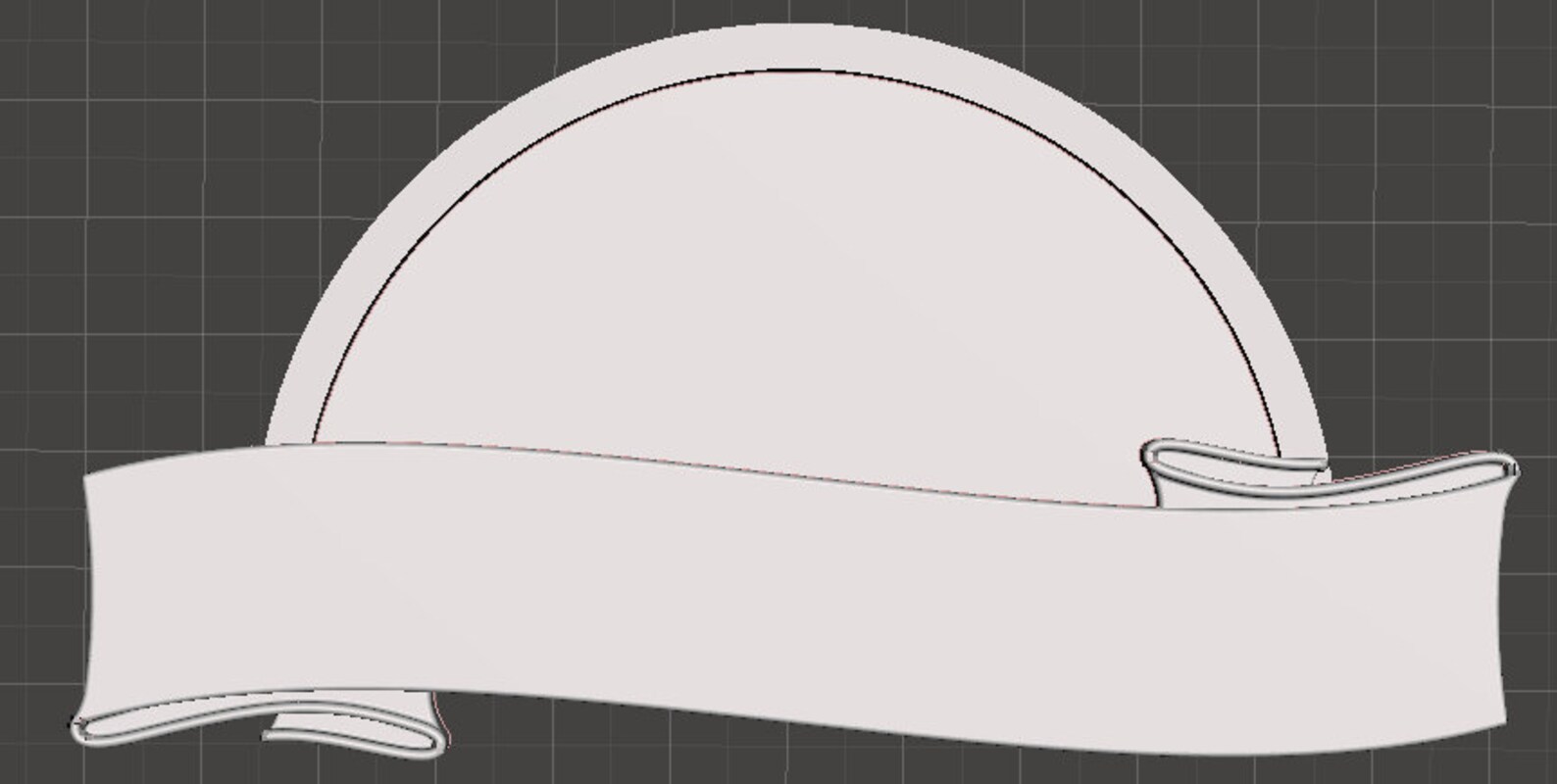 3D Ribbon Sign Panels 1 12 Files STL FILES for 3D CNC | Etsy