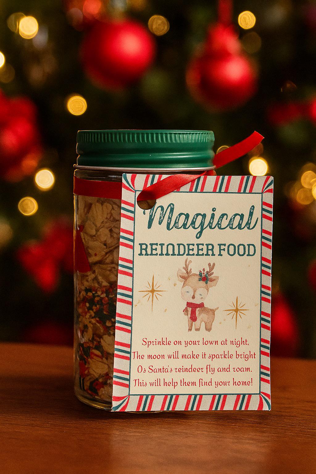 Magical Reindeer Food Poem Printable | Christmas Eve Activity for Kids ...
