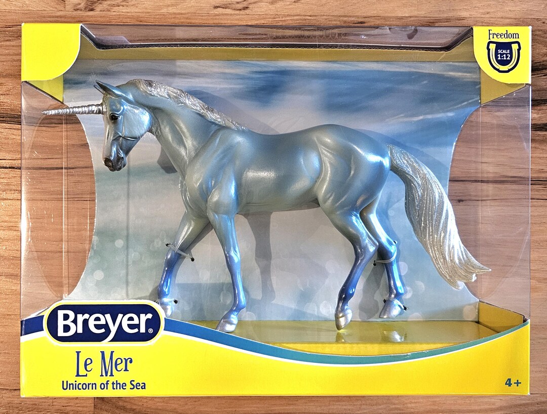 Breyer Classics 1:12 Model Horse "le Mer - Unicorn of the Sea" - Etsy