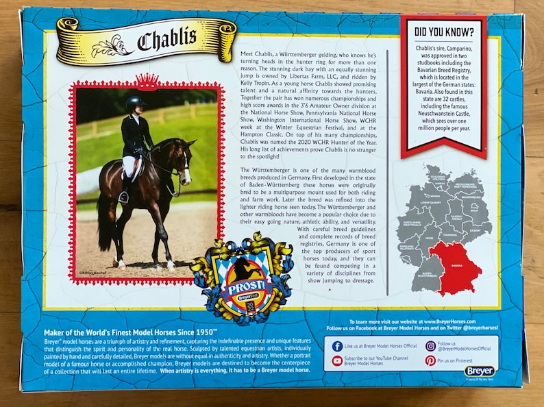 Traditional 1:9 Scale Breyerfest 2022 Limited Edition Model Horse ...
