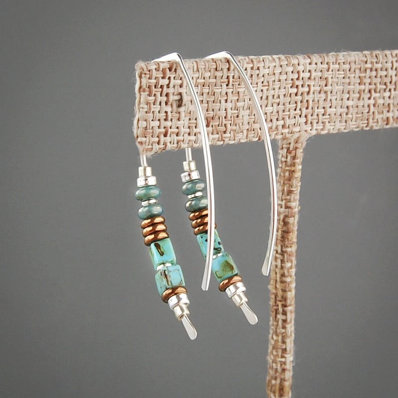 Two Toned Turquoise Jewelry - Etsy