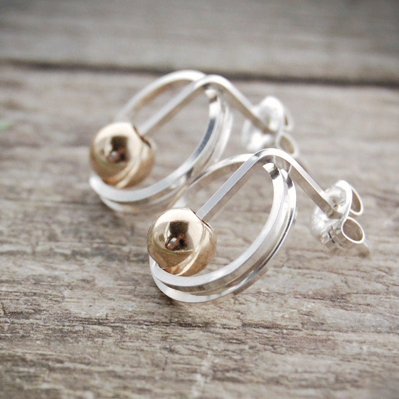 Post Earrings - Etsy