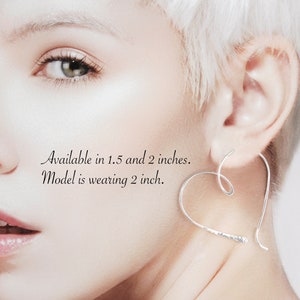 Silver Heart Hoop Earrings,large Heart Hoops,hammered Hoops,hammered ...