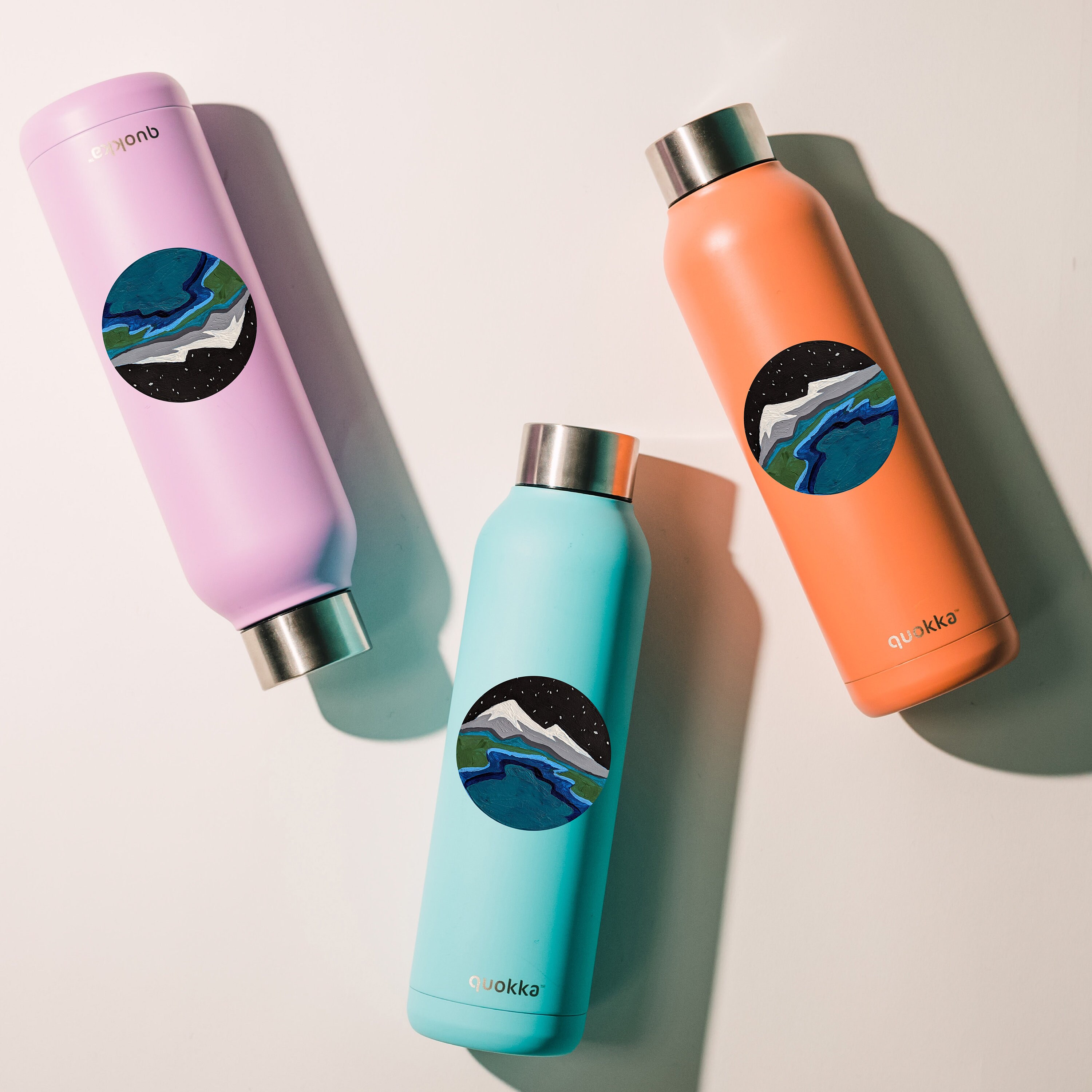 Sawtooth Mountain Stickers for Stanley Cup Mountain Cooler Stickers for ...