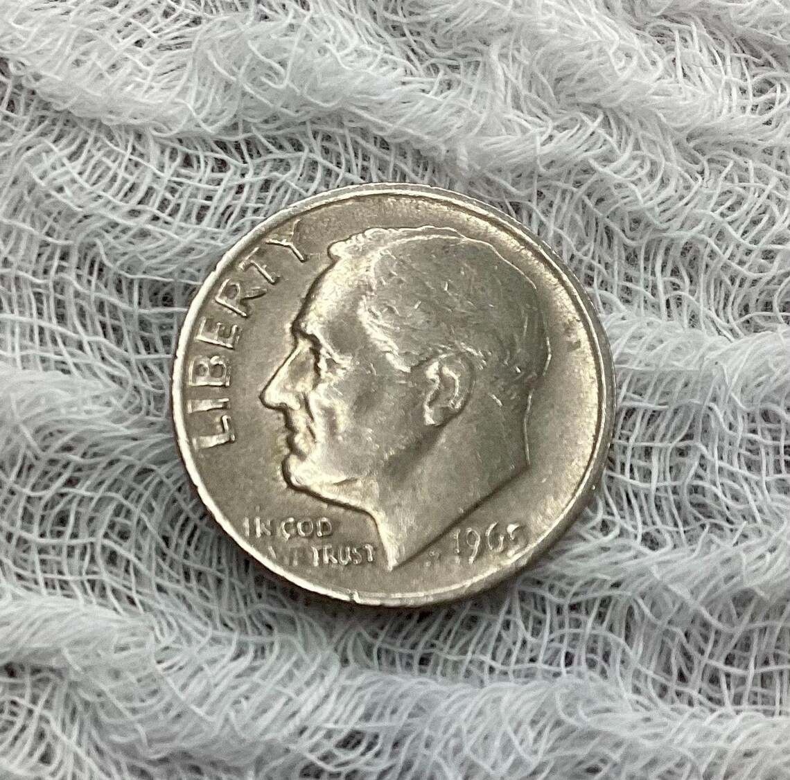 1965 XF Rosevelt Dime, Very Rare - Etsy