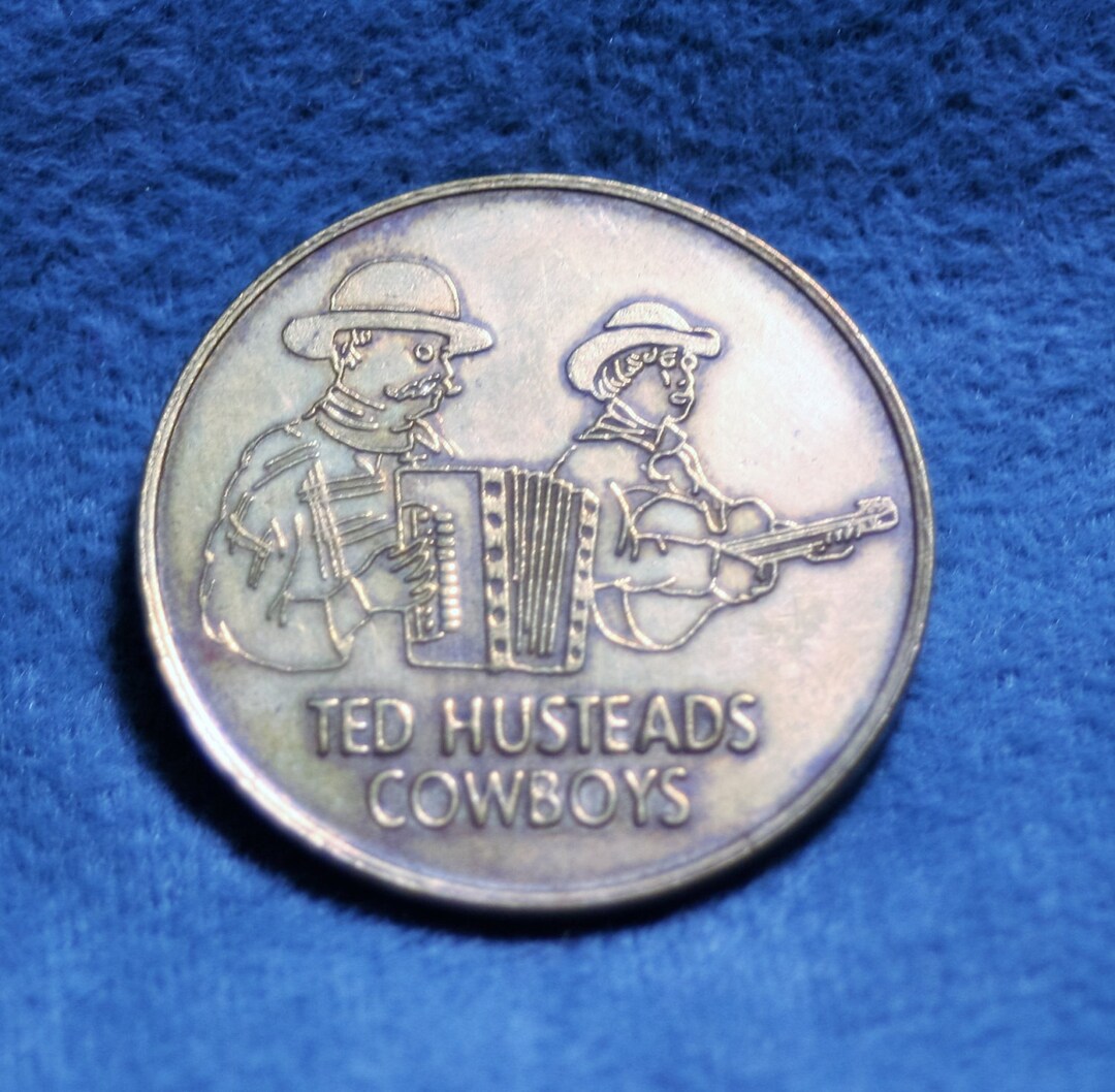 Coin, Ted Husteads Cowboys Wall Drug South Dakota Coin - Etsy
