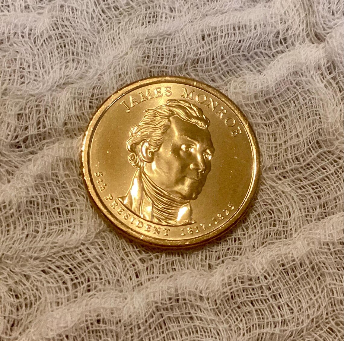 James Monroe 5th President One Dollar Coin 1817-1825 - Etsy