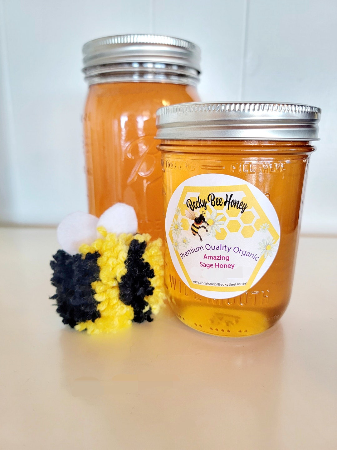 Super Sage Honey, Organic Local California Honey, Raw - Etsy