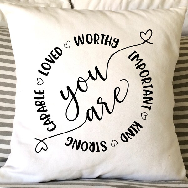 Inspirational Throw Pillow - Etsy