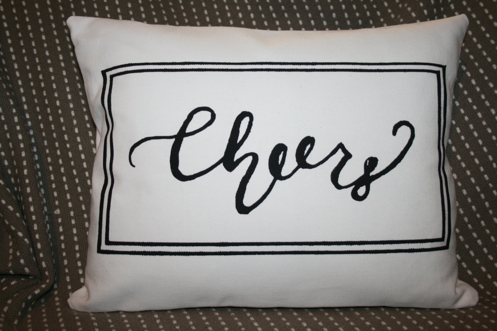 Cheers Pillow New Year's Pillow Decorative Pillow Gift | Etsy
