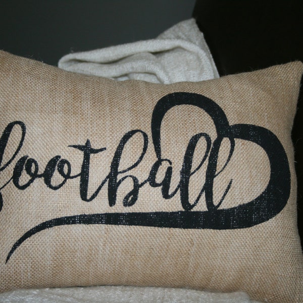 Football Pillow - Etsy