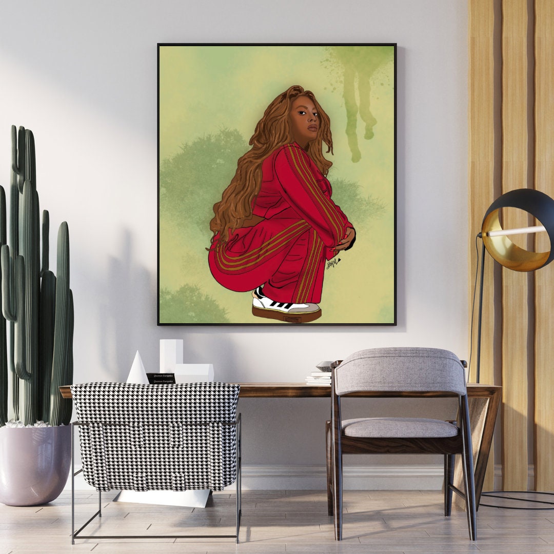 Beyonce Poster, Ivy Park, Beyonce Premium Matte Vertical Poster