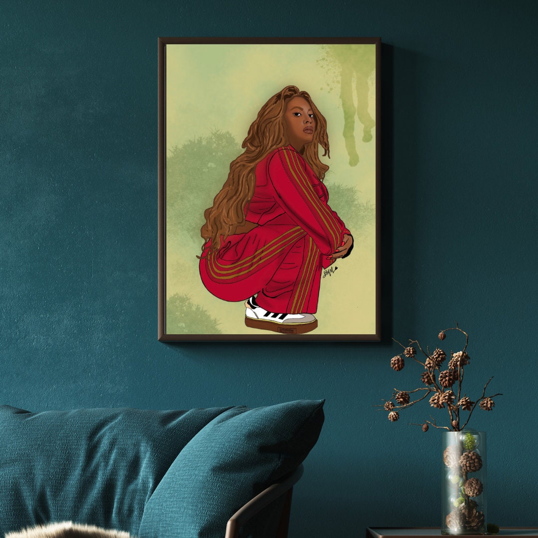 Beyonce Poster, Ivy Park, Beyonce Premium Matte Vertical Poster