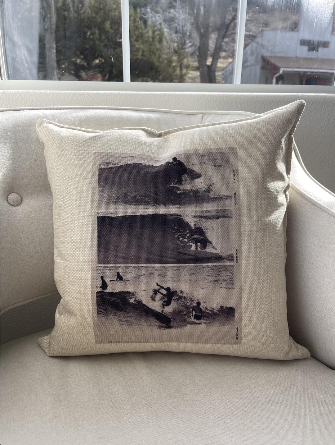Surf Style Throw Pillows | Vintage Surfer Throw Pillow | Surf Home ...