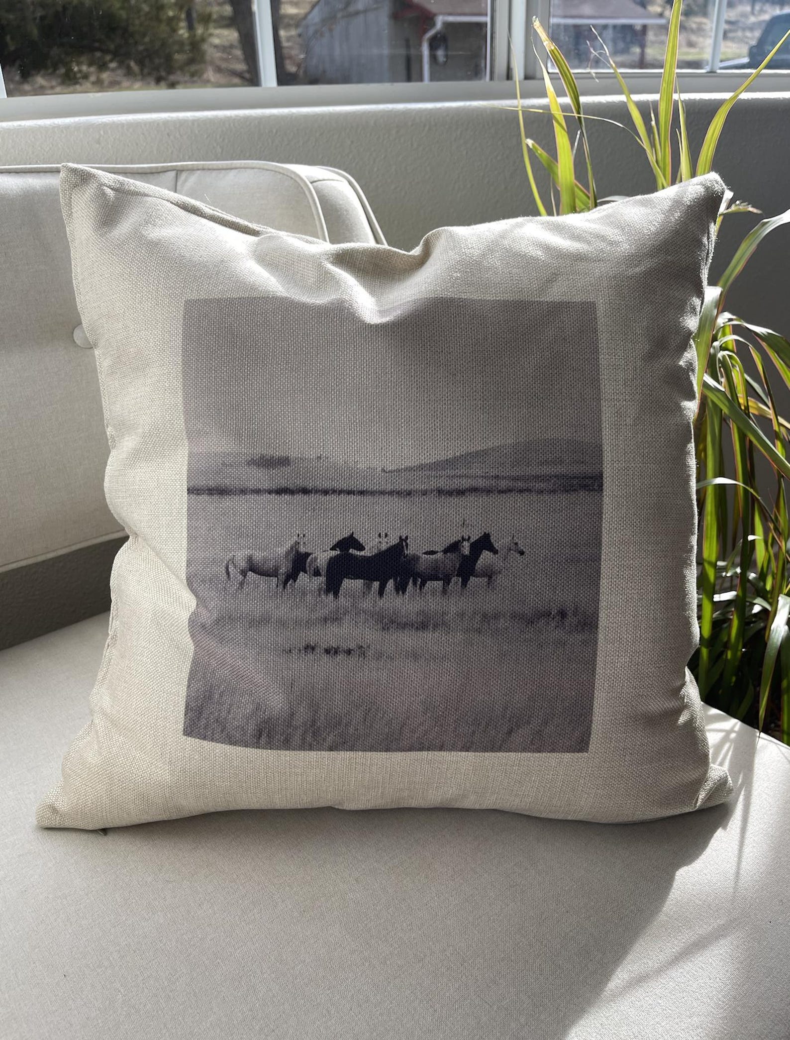 Western Style Throw Pillows | Horse Throw Pillow | Cowboy Home Decor ...