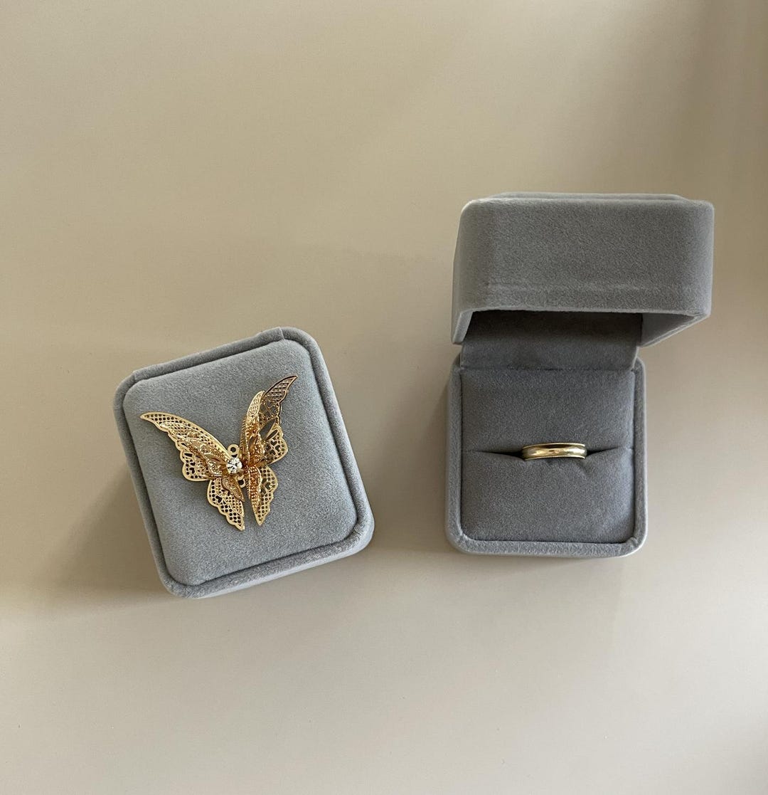 Engagement Ring Box | Engagement Ring Box Velvet | Engagement Ring Box ...