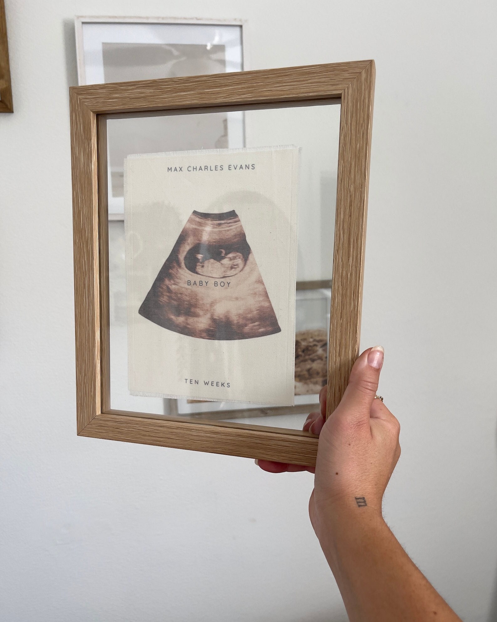 Nursery Room Decor | Baby Shower Gift | Custom Ultrasound Wall Art ...