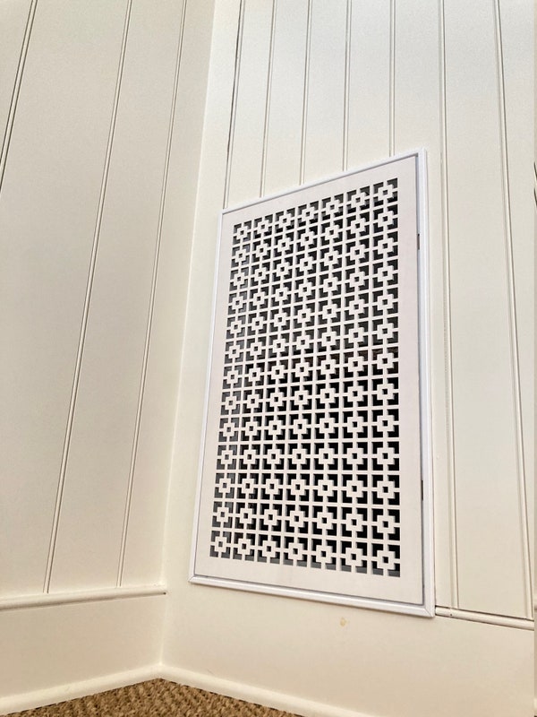 Metal Laser Cut Decorative Air Conditioner Cover for Indoor Unit ...