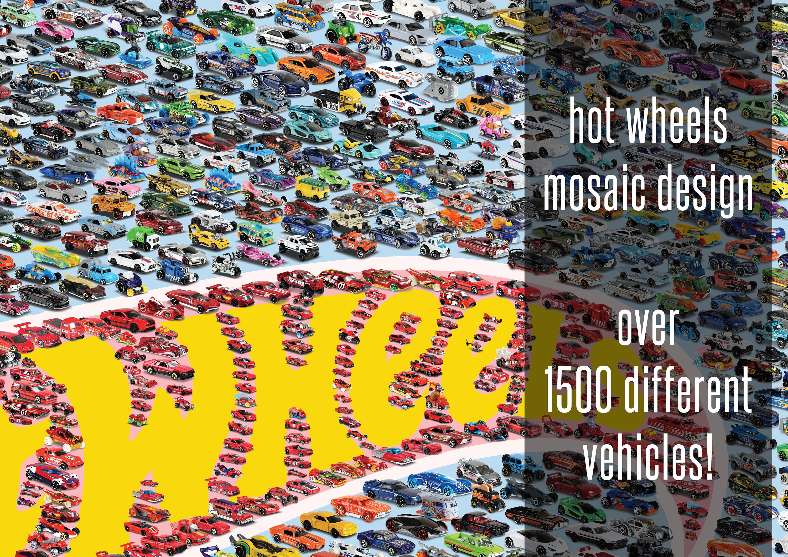 Toy Car Mosaic Poster - Etsy