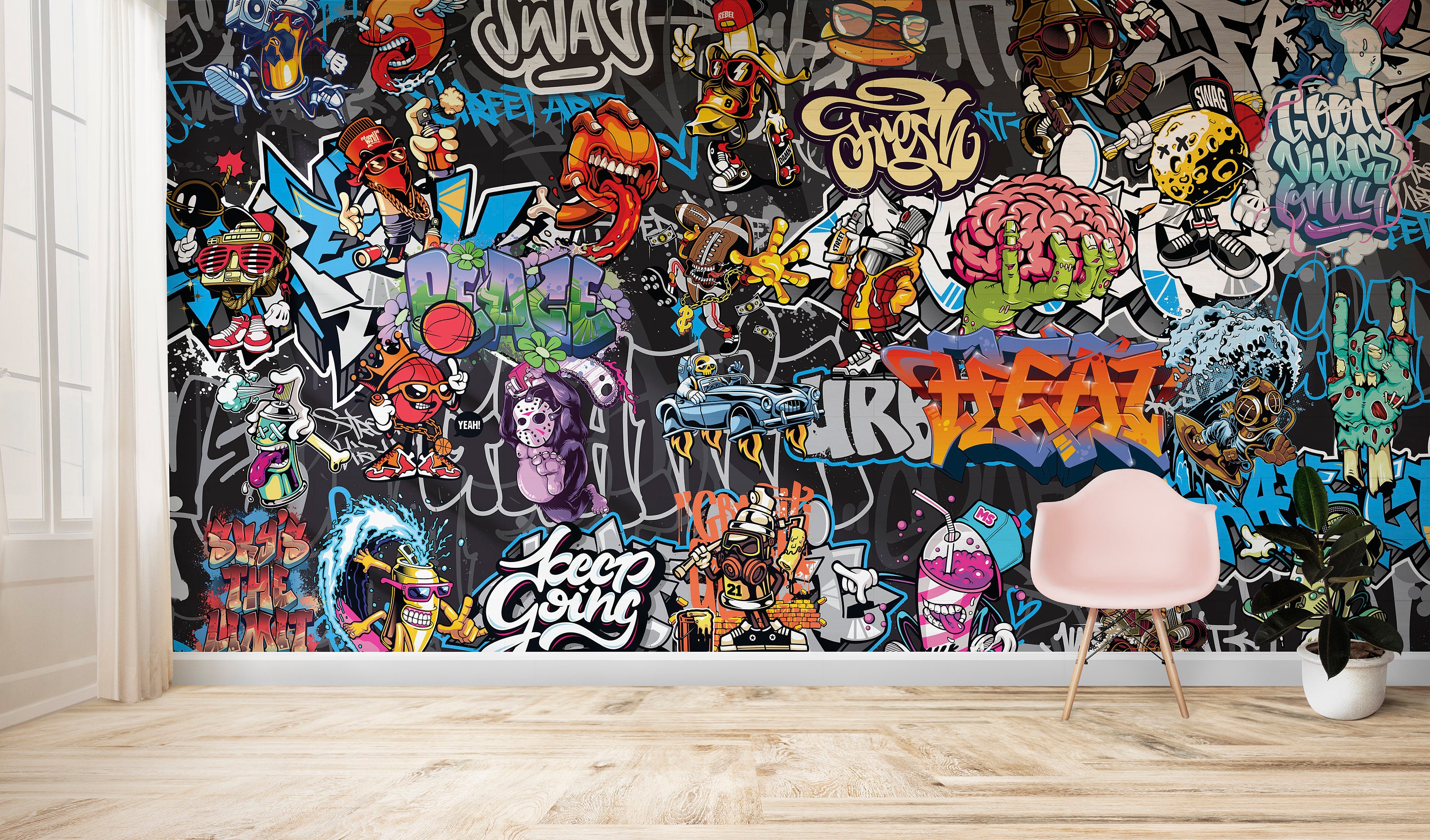 Yolo Graffiti Wallpaper