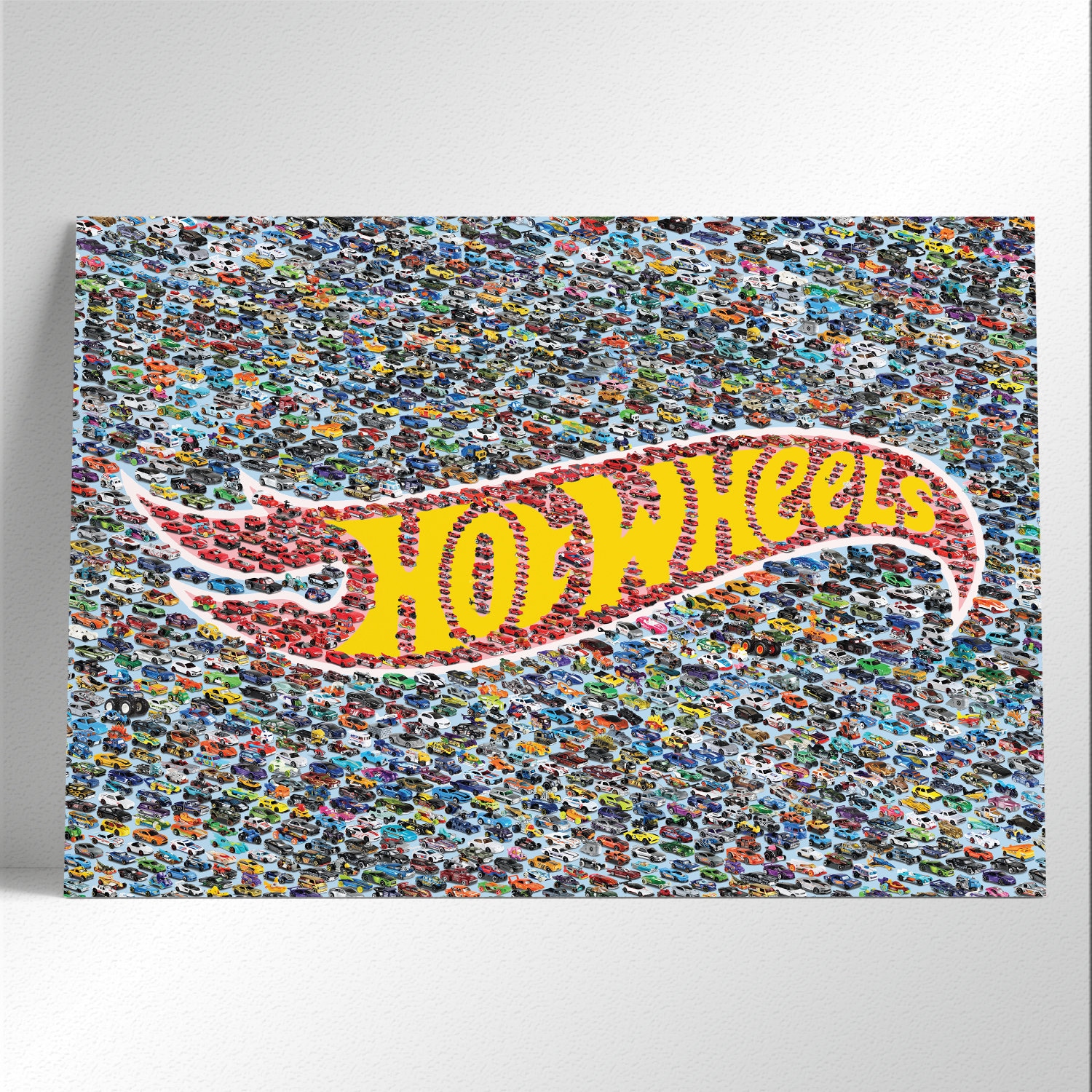 Toy Car Mosaic Poster - Etsy