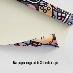 Pastel Gaming Abstract Wallpaper - Etsy UK
