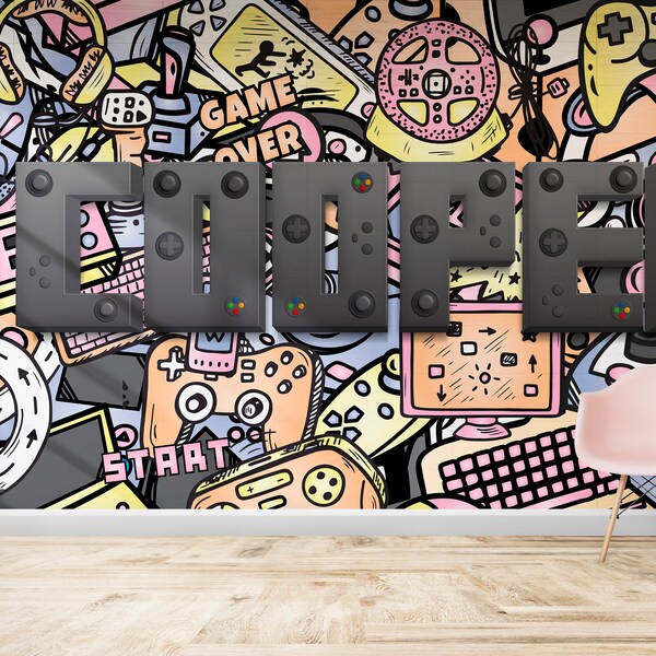 Pastel Gaming Wallpaper - Etsy