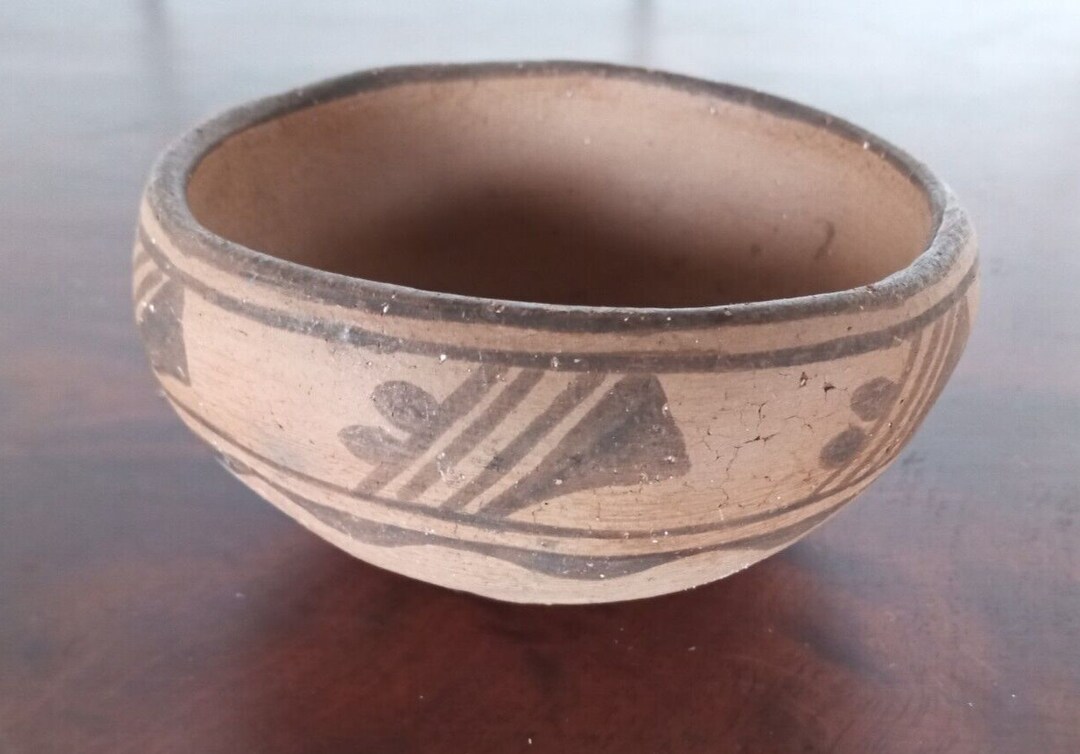 Antique Hopi Pottery Bowl Possible Signature Small 4" Dia 2h Gd ...