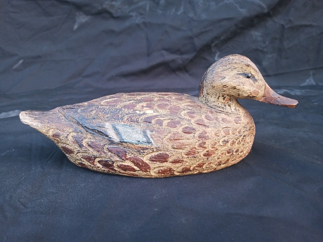 Ben Schmidt Miniature Duck Decoy Mallard Hen 7.5 1940 - Etsy