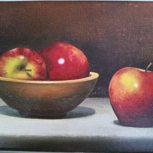 Still Life Apple - Etsy
