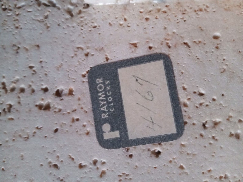 Mcm Fratelli Mannelli Travertine Clock Raymor Italian New Movement - Etsy