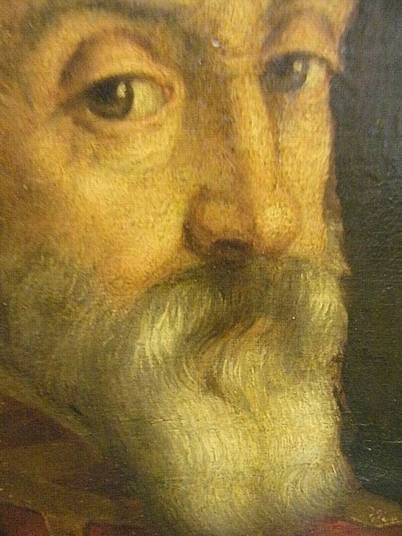 Italian Doge Venice Oil Painting Marino Grimani 17th Cent. Old Master ...