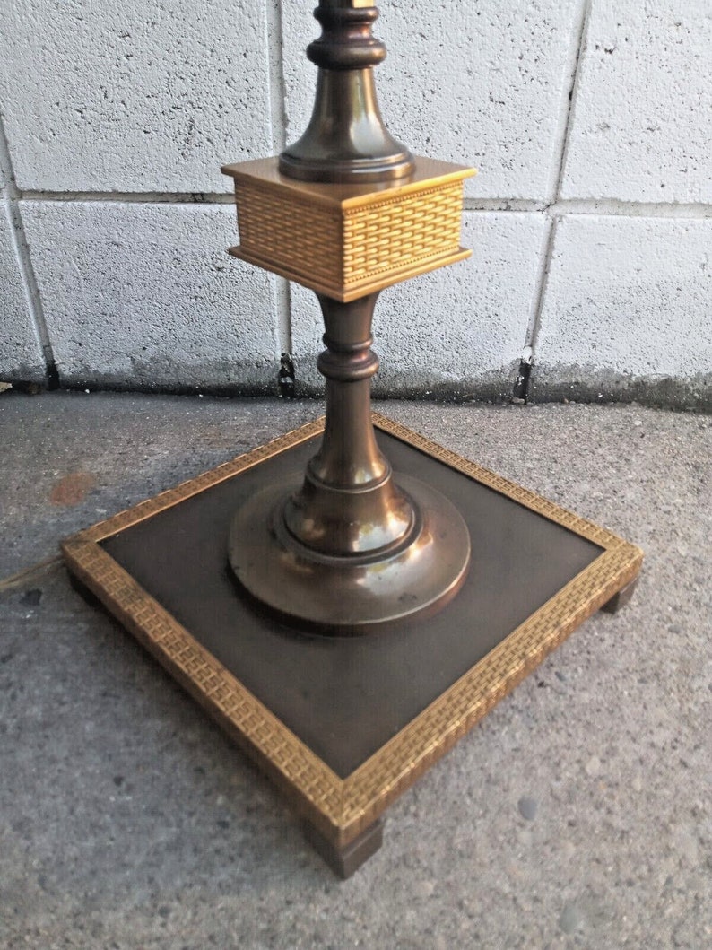 Antique Bronze Gothic Heavy Floor Lamp 4 Light Fine Hight Quality Prob ...