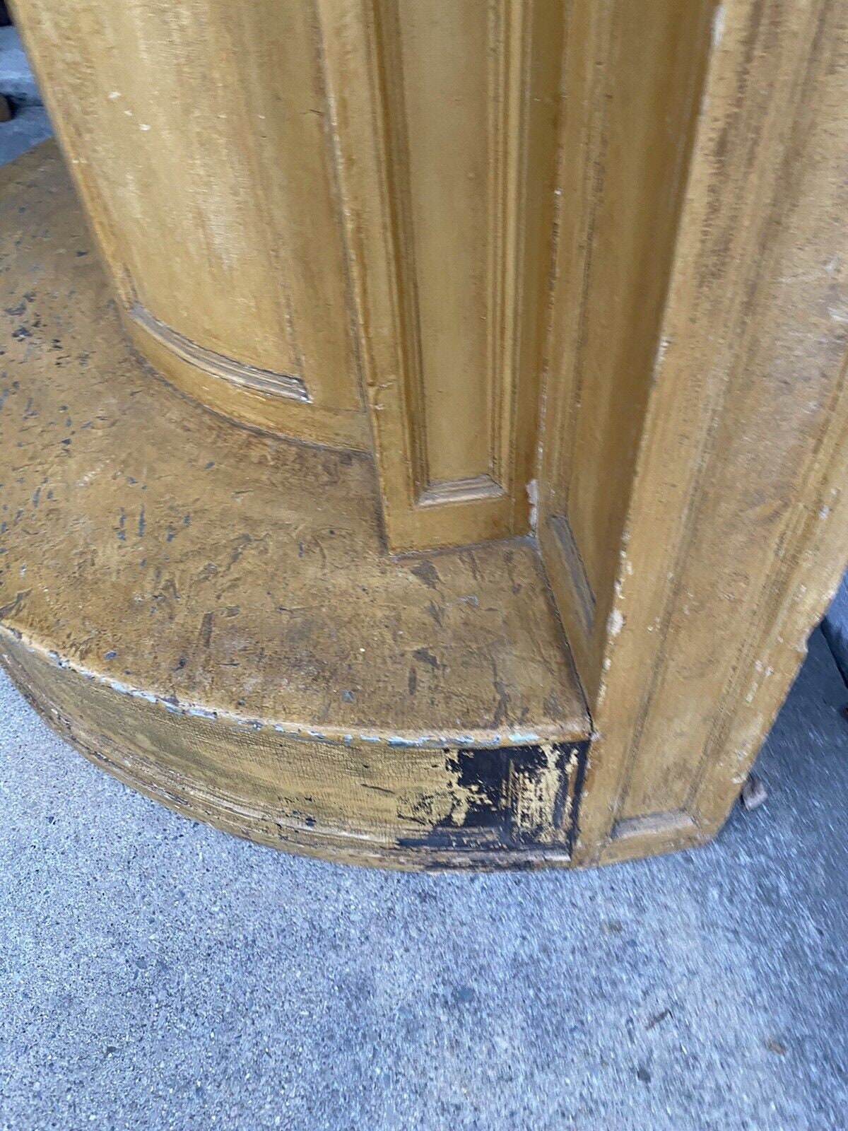 Antique 19th C Podium Court Witness Stand Judge Lectern 48x28x34 ...