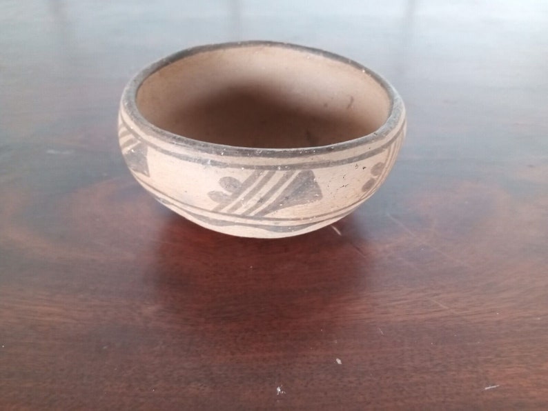 Antique Hopi Pottery Bowl Possible Signature Small 4" Dia 2h Gd ...