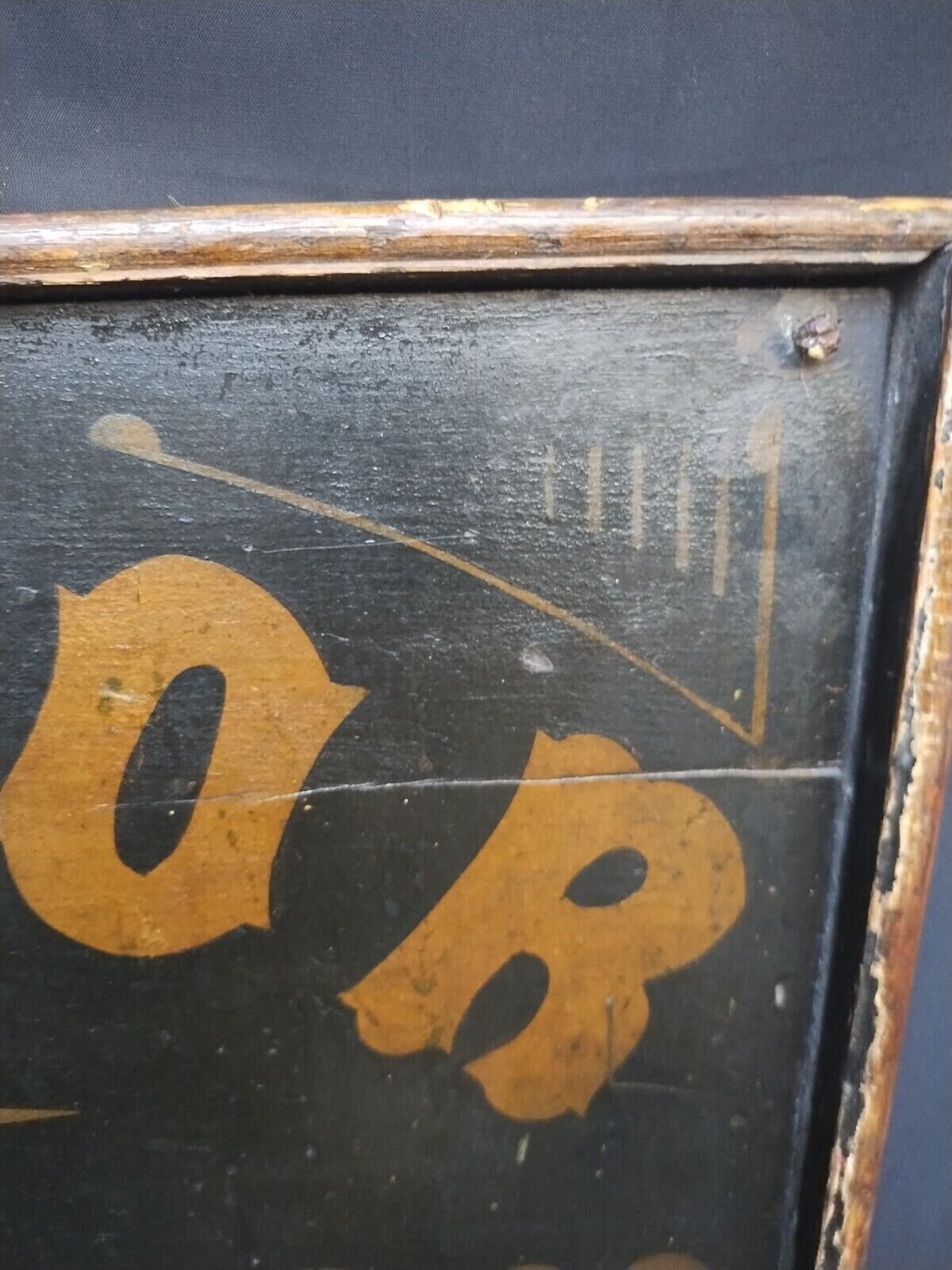 Victorian Antique Doctor's Wooden Sign Bowdish 19th C Trade Hand ...