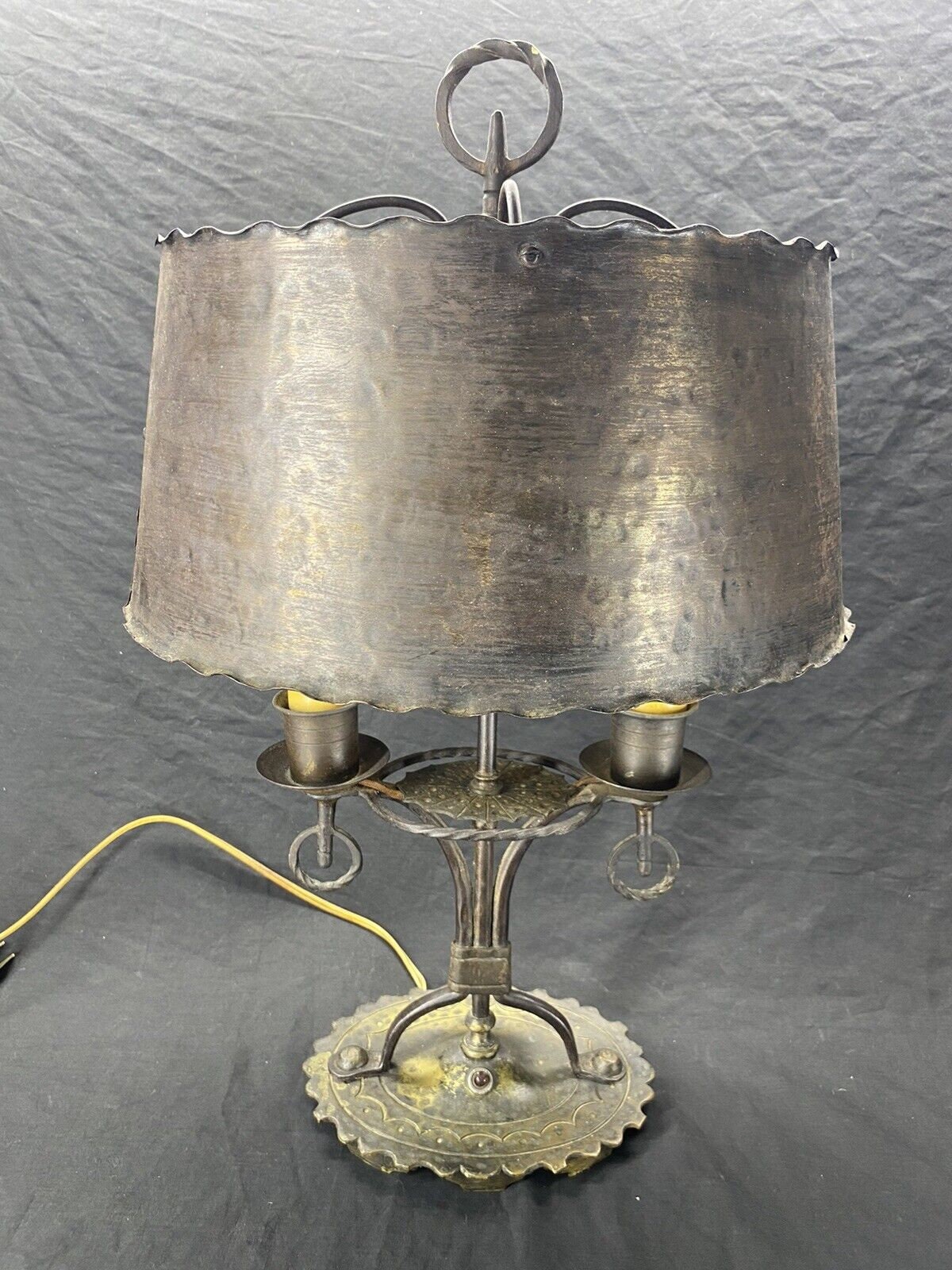 Monterey Arts Crafts Spanish Revival Californian Bach Era Bronze Iron ...