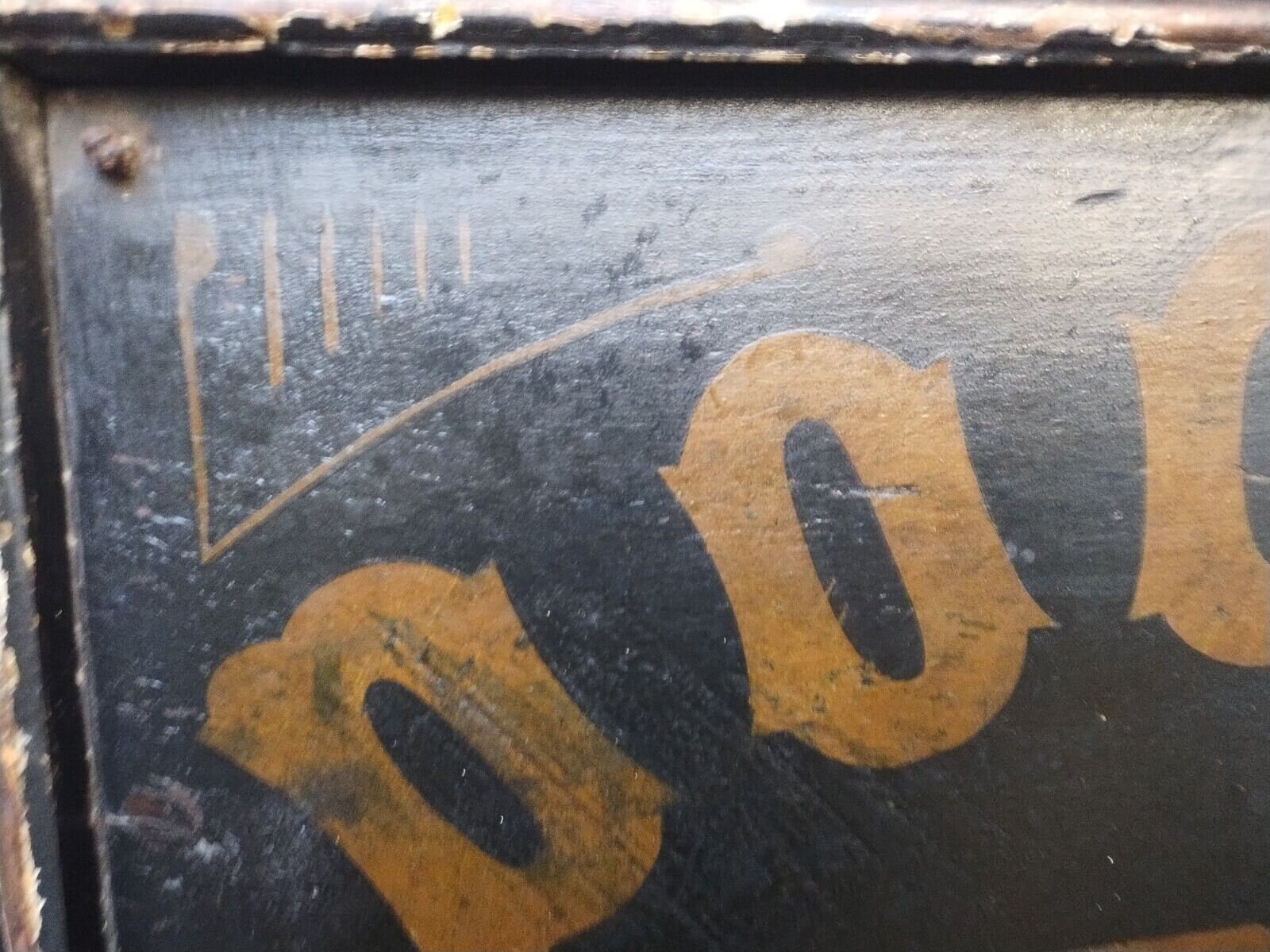 Victorian Antique Doctor's Wooden Sign Bowdish 19th C Trade Hand ...