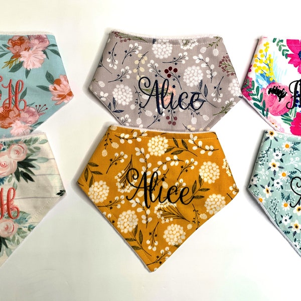 Monogrammed Bandana - Etsy