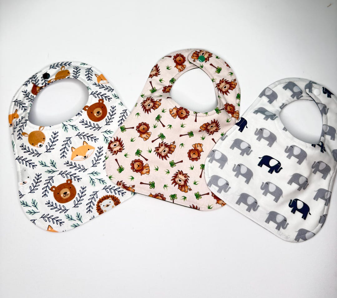 Personalized Baby Boy Bibs, Personalized Gift, Reversible Toddler Bibs ...