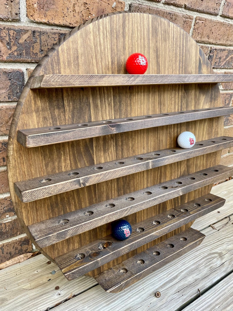 Golf Ball Display Golf Ball Case Golf Ball Collection - Etsy