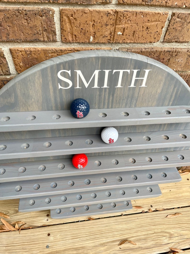 Golf Ball Display Golf Ball Case Golf Ball Collection - Etsy