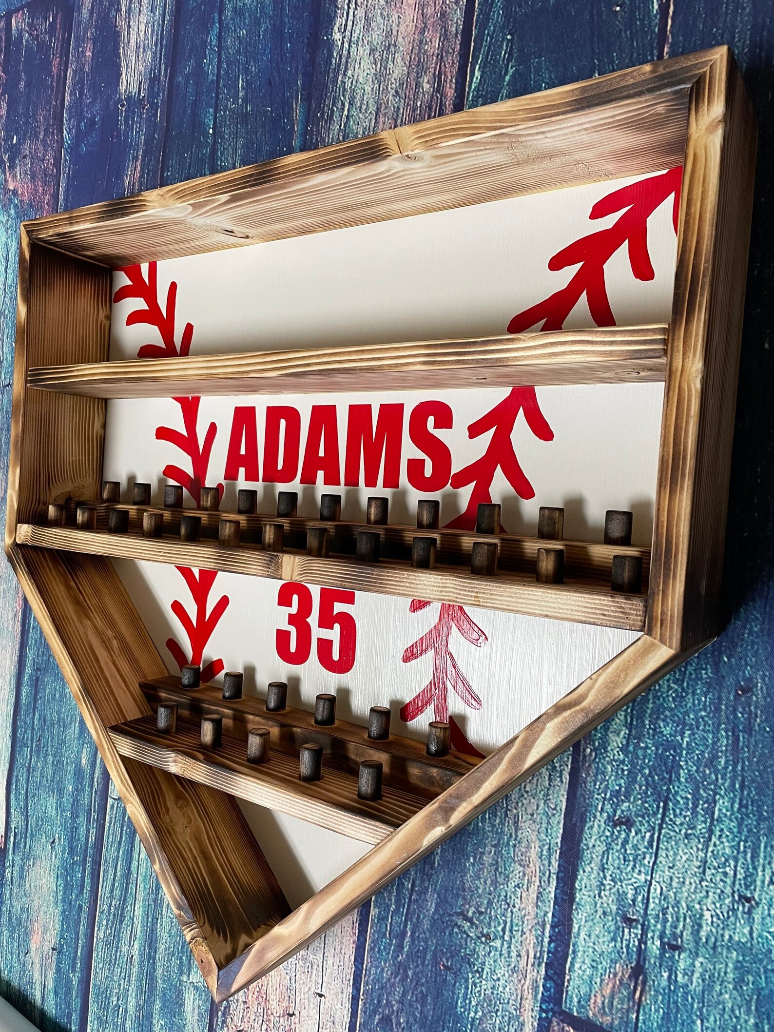 Home Plate Baseball Display Championship Ring Ball Case - Etsy