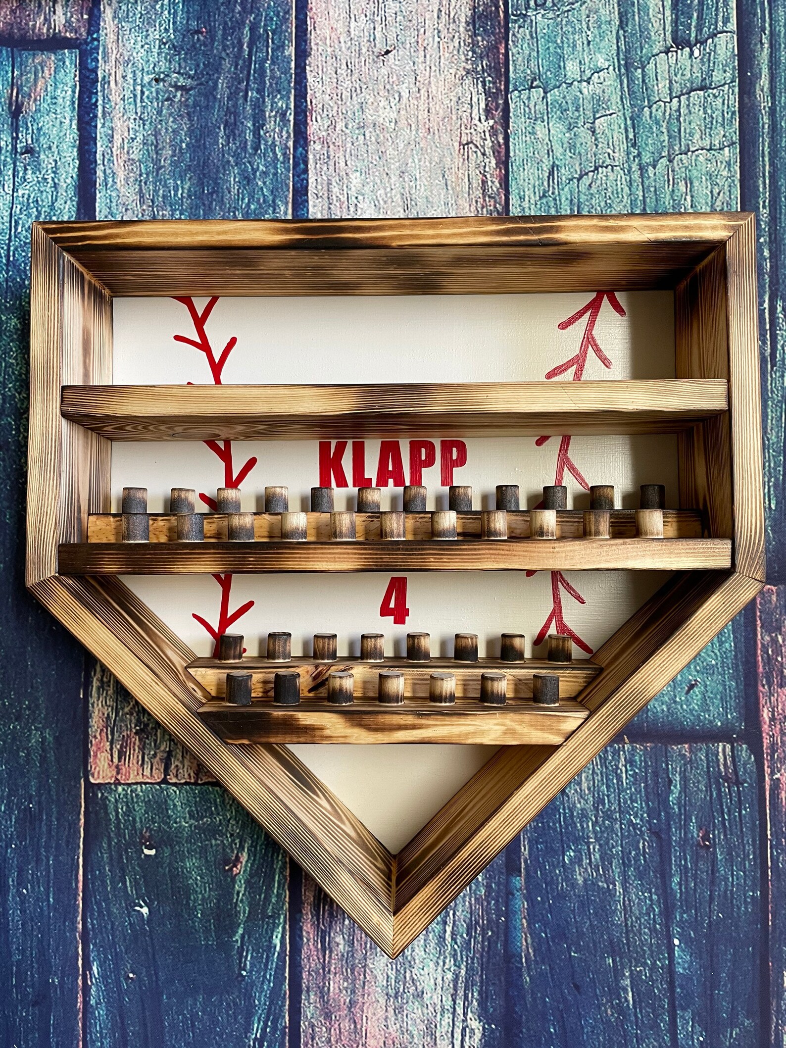 Home Plate Baseball Display Championship Ring Ball Case - Etsy