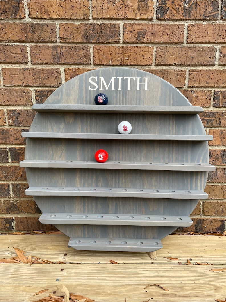 Golf Ball Display Golf Ball Case Golf Ball Collection - Etsy